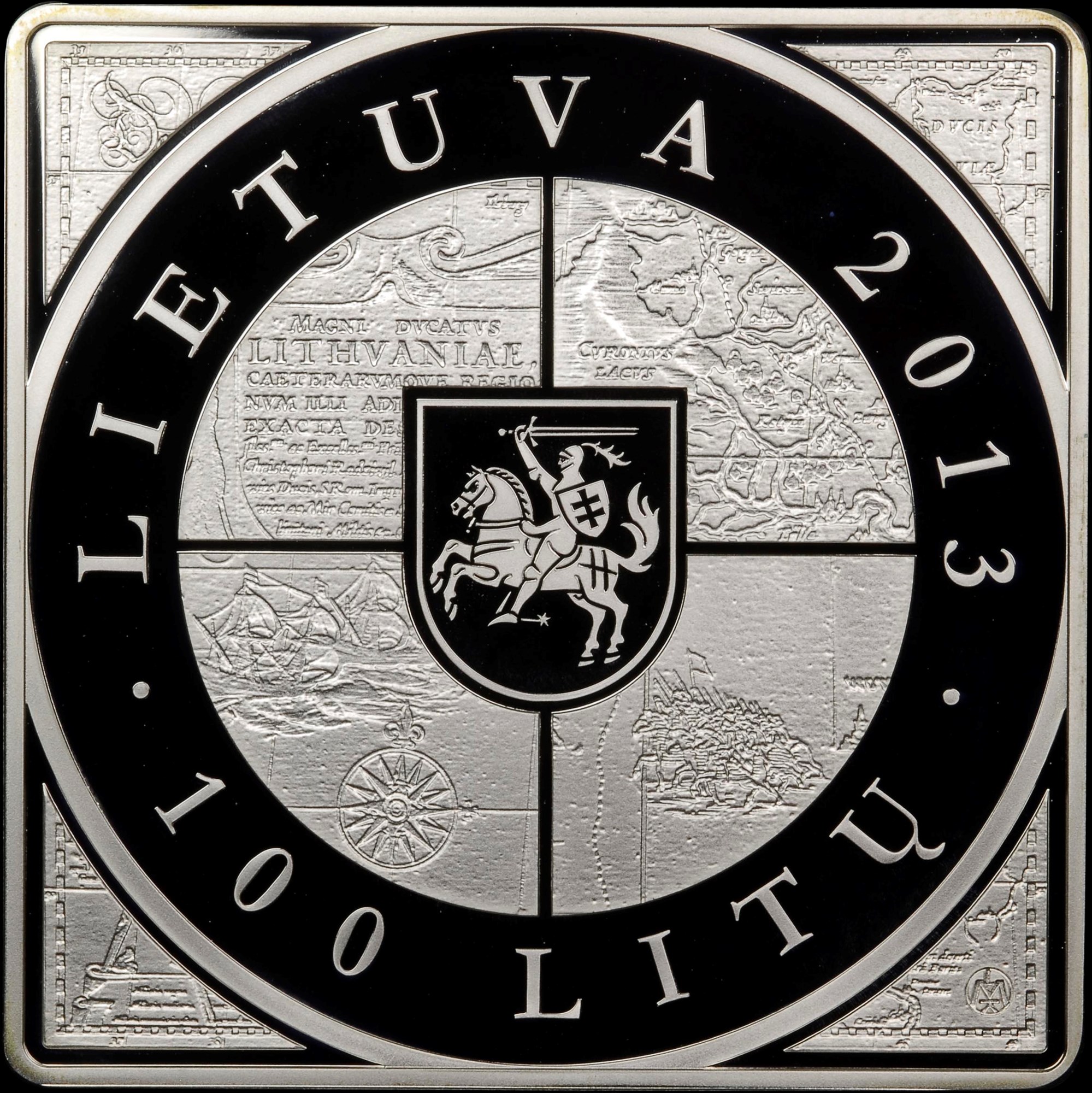 Lithuania 100 Litų KM 198 Prices & Values | NGC