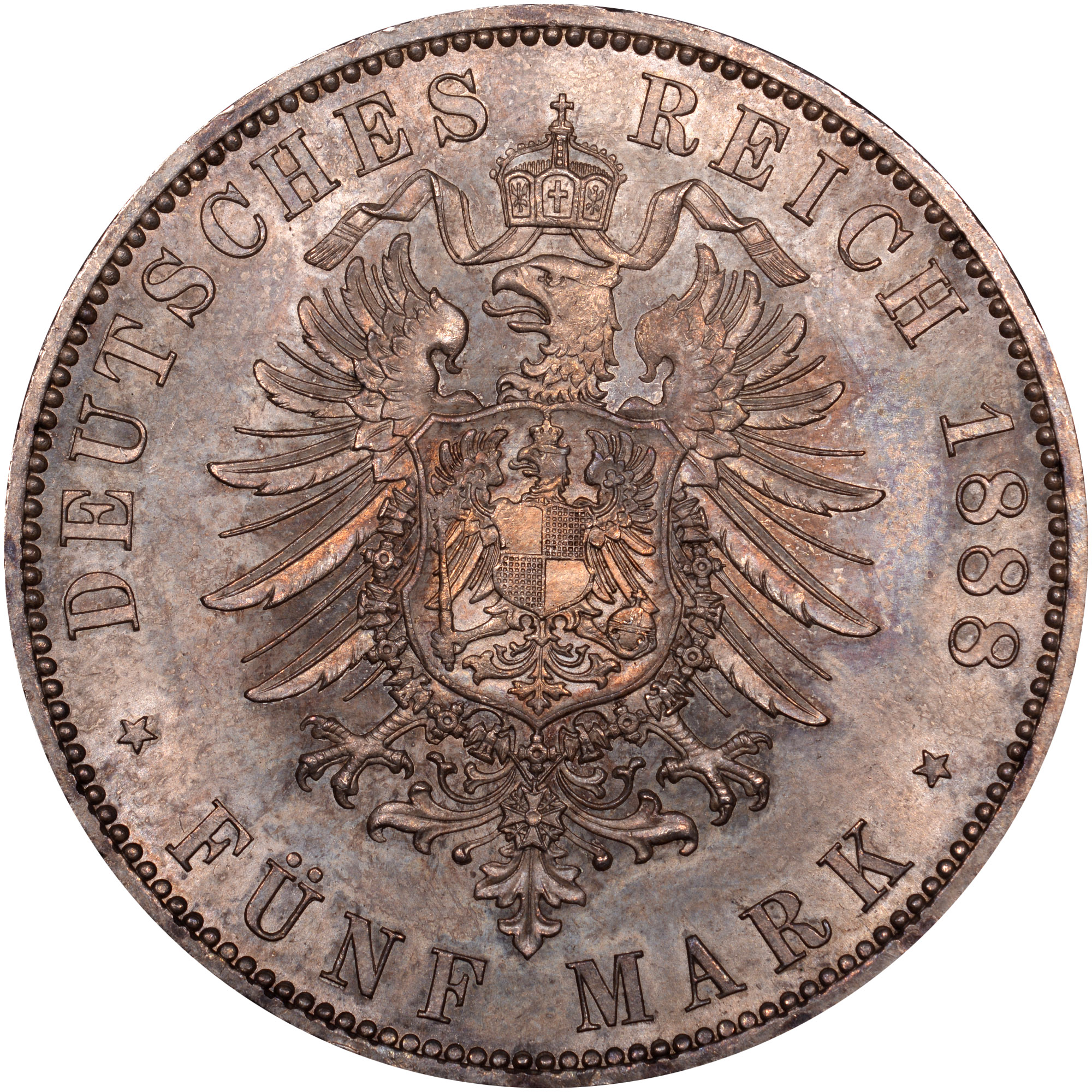 German States PRUSSIA 5 Mark KM 512 Prices & Values | NGC