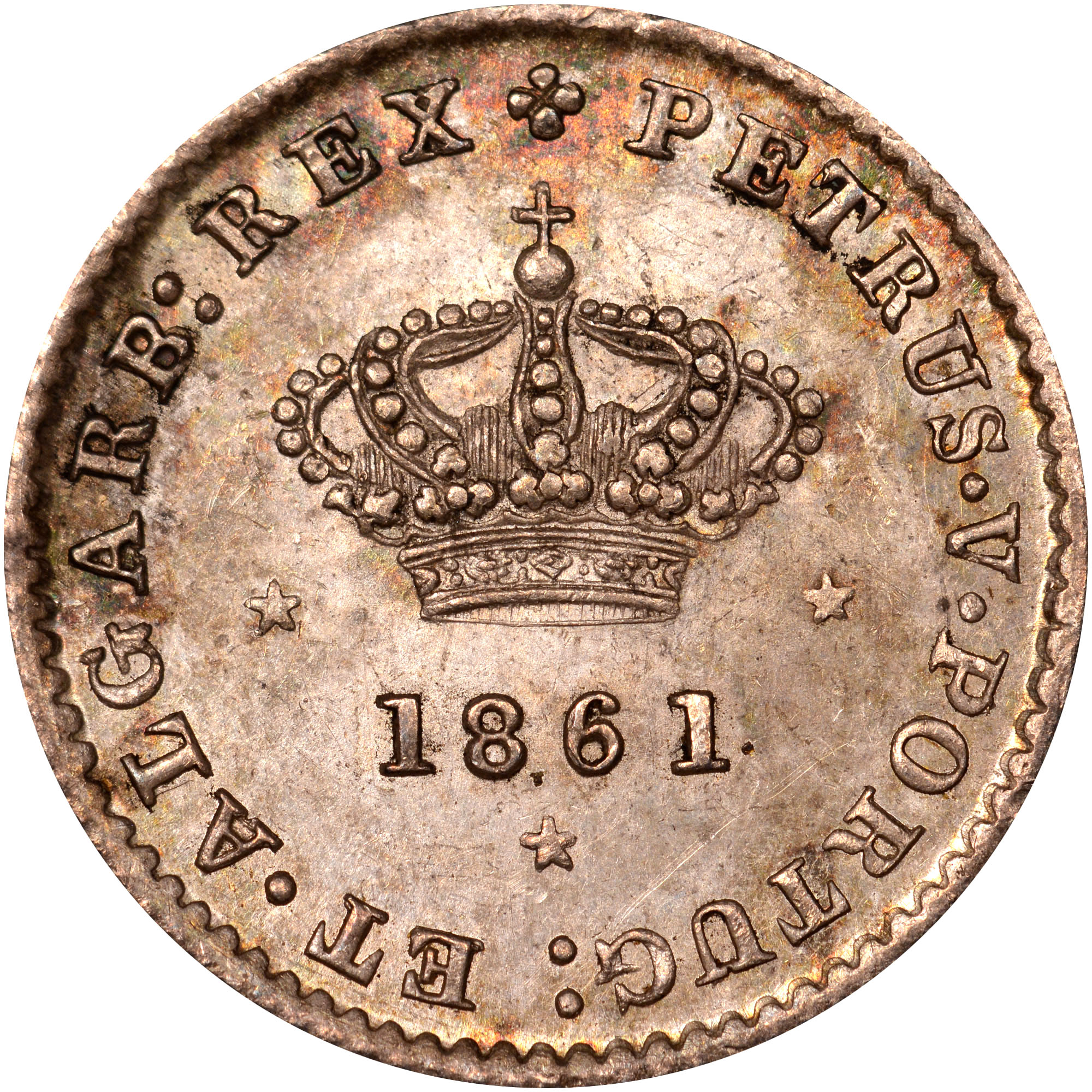 Portugal 50 Reis KM 493 Prices & Values | NGC