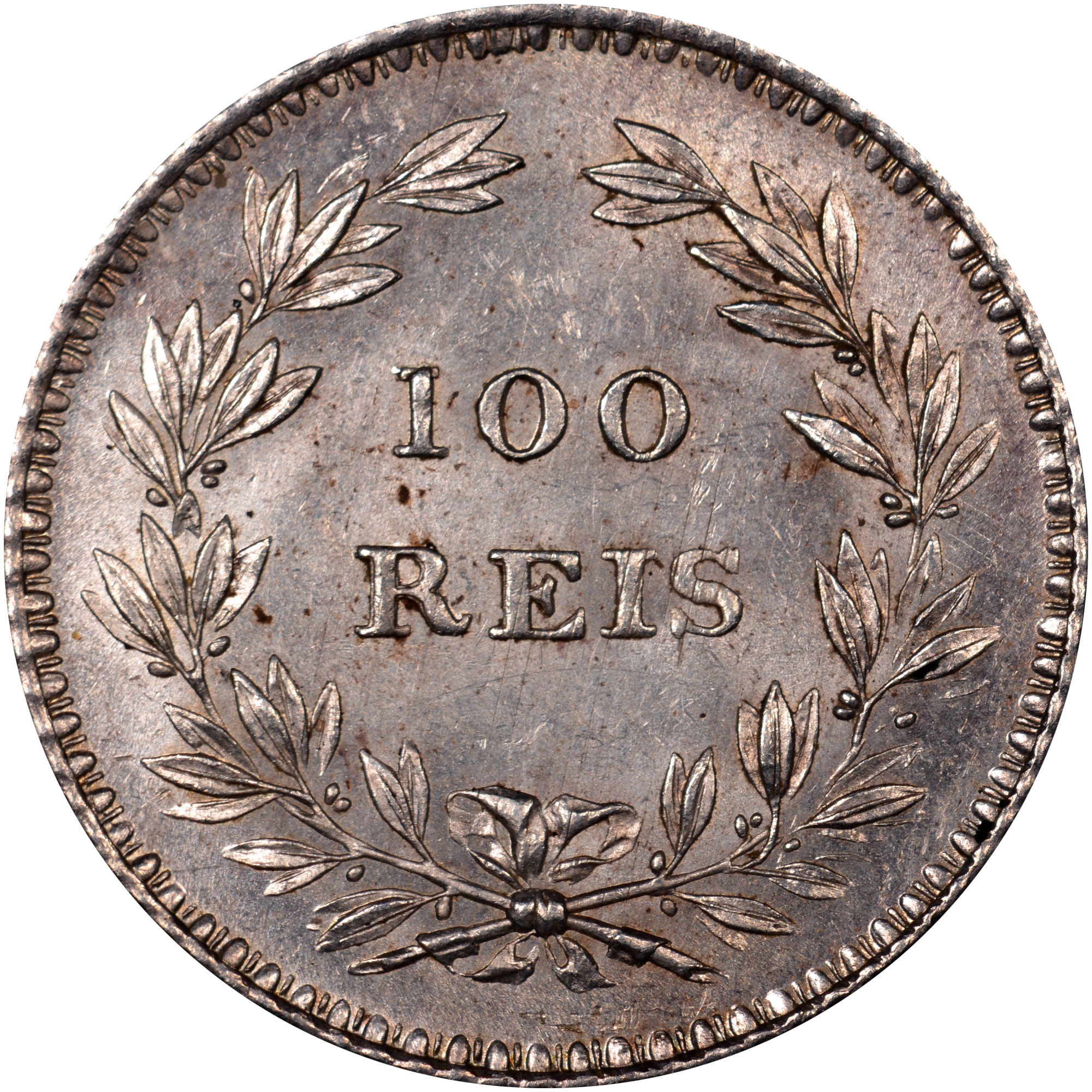 Portugal 100 Reis KM 497 Prices & Values | NGC