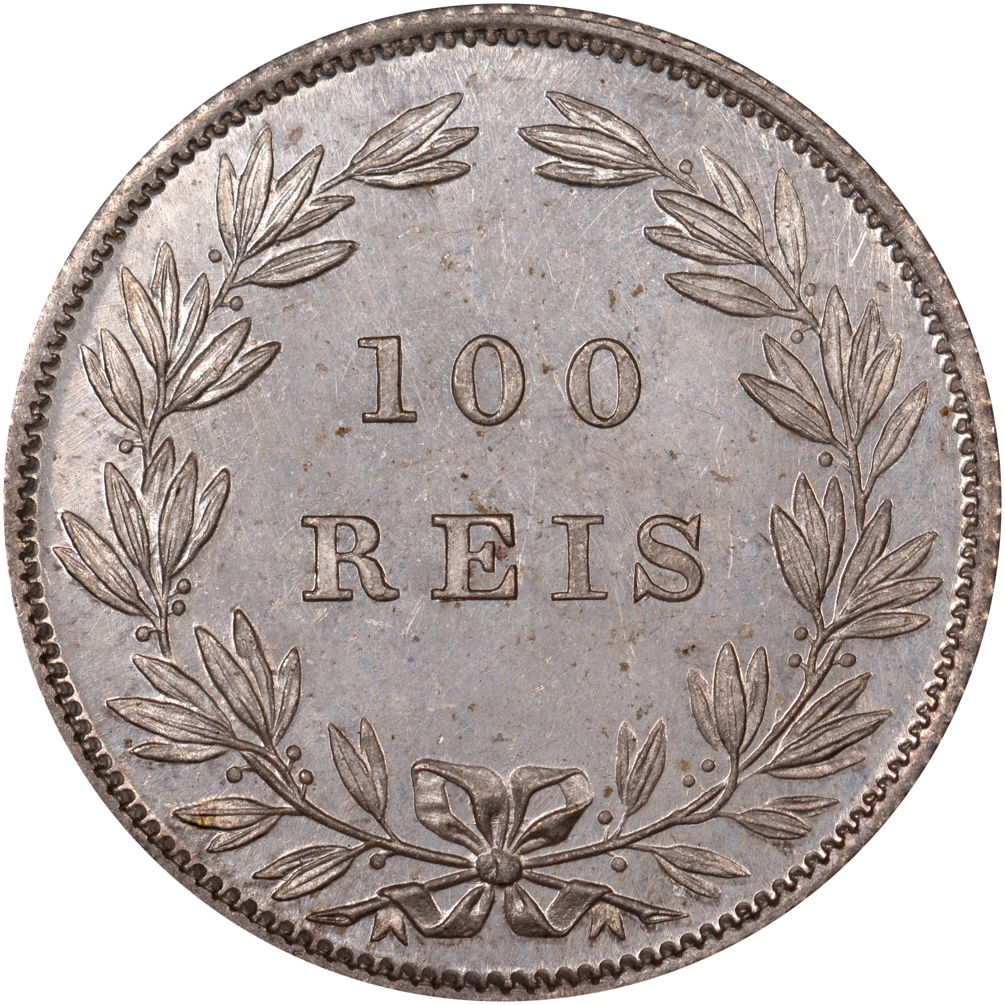 Portugal 100 Reis KM 510 Prices & Values | NGC