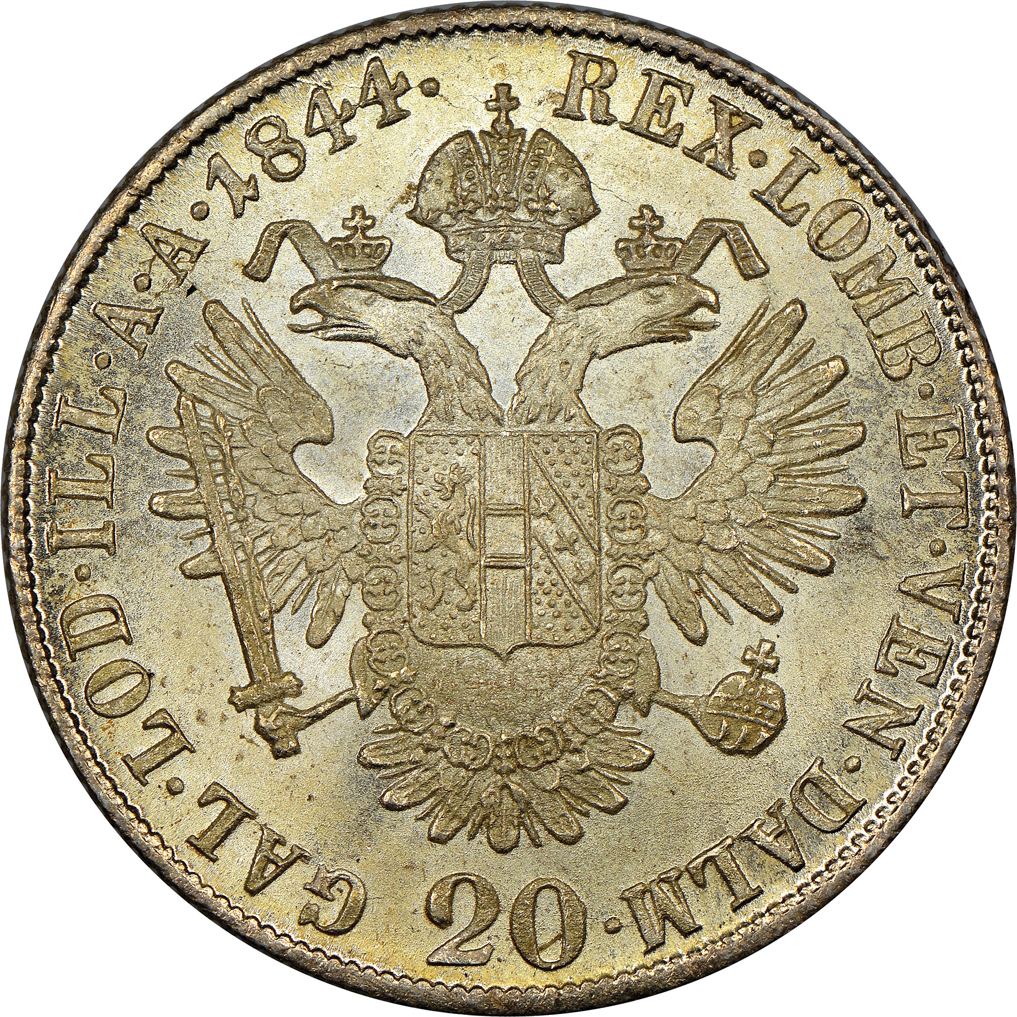 Austria 20 Kreuzer KM 2208 Prices & Values | NGC