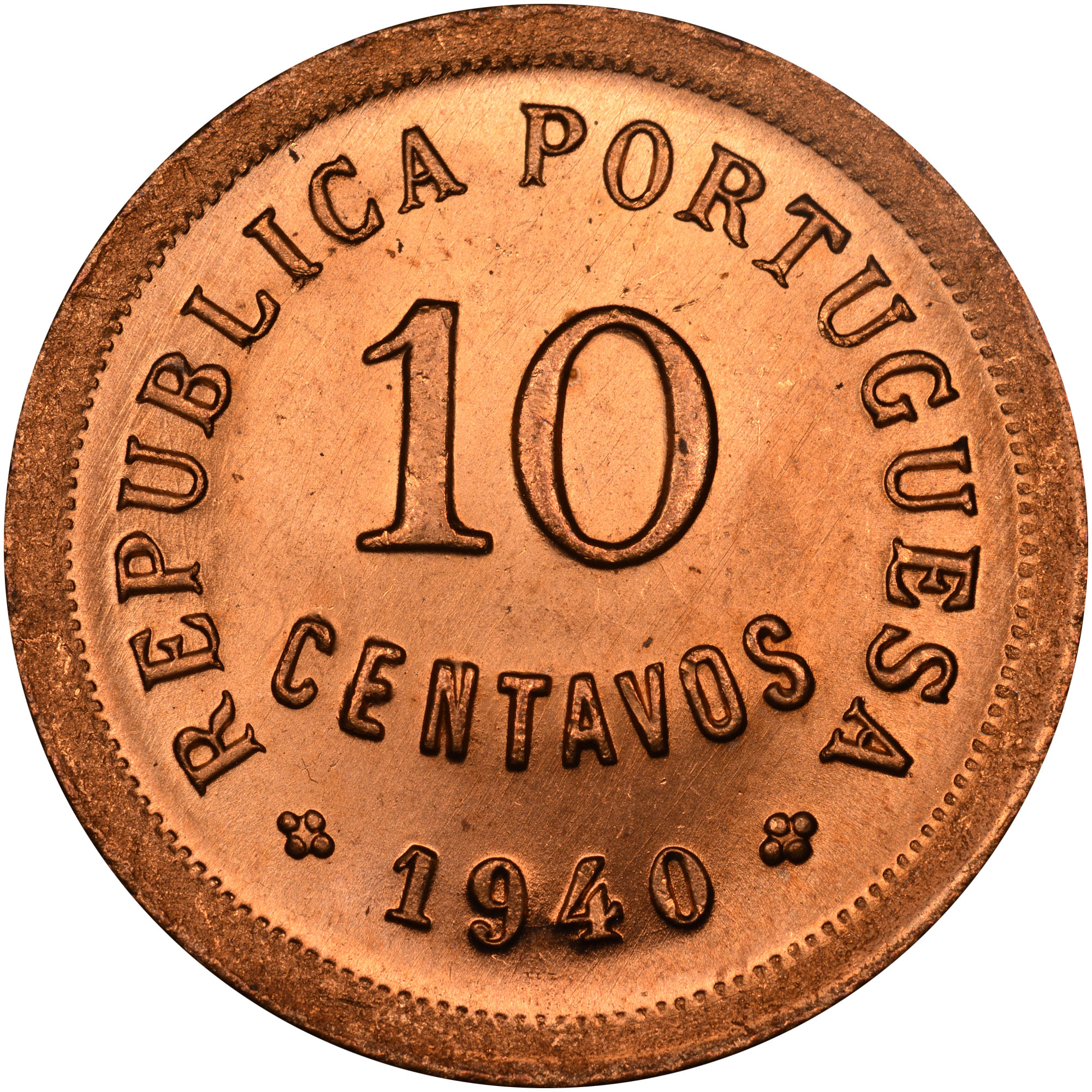 Portugal 10 Centavos KM 573 Prices & Values | NGC