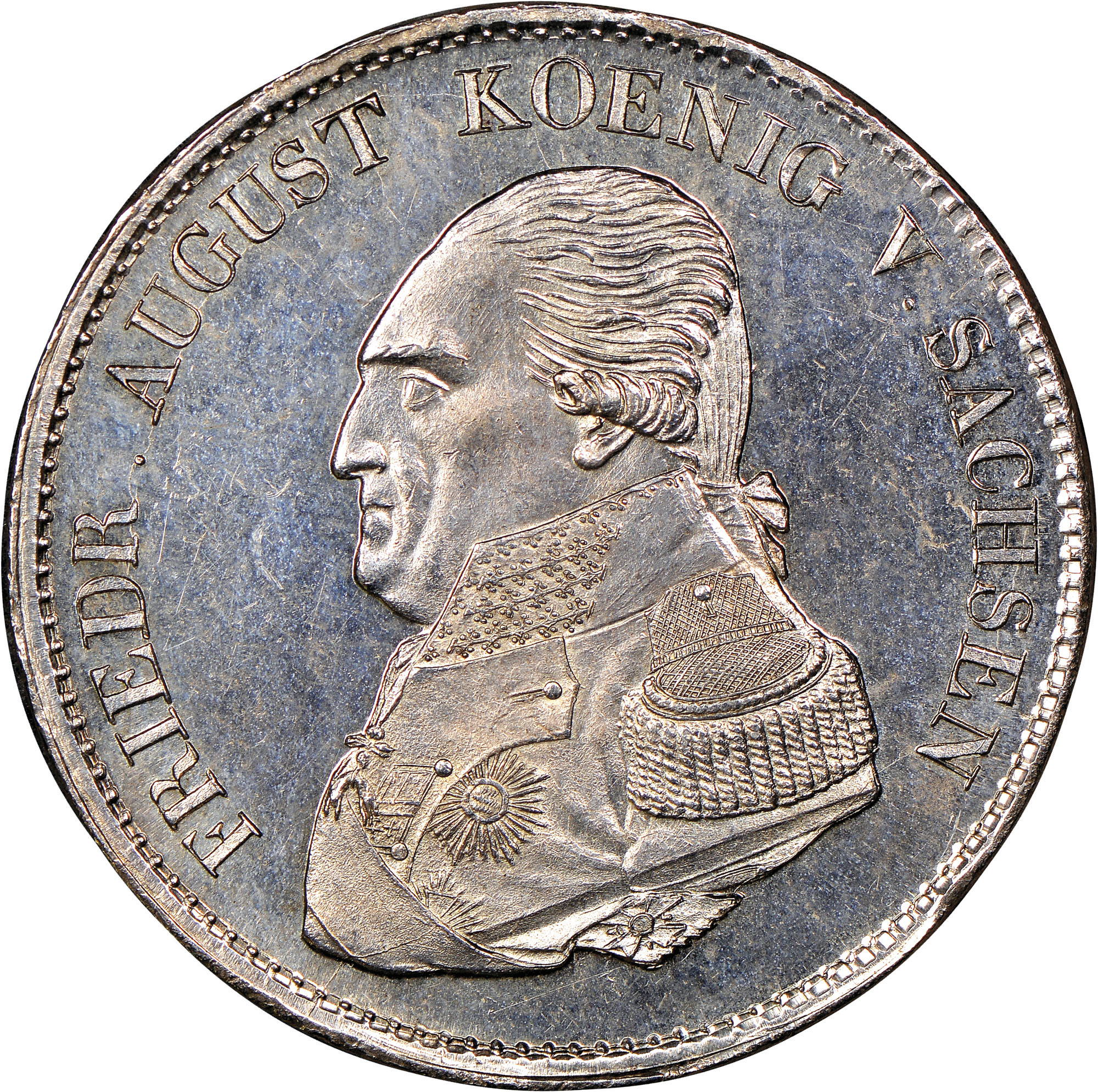 German States SAXONY-ALBERTINE Thaler KM 1091 Prices & Values | NGC