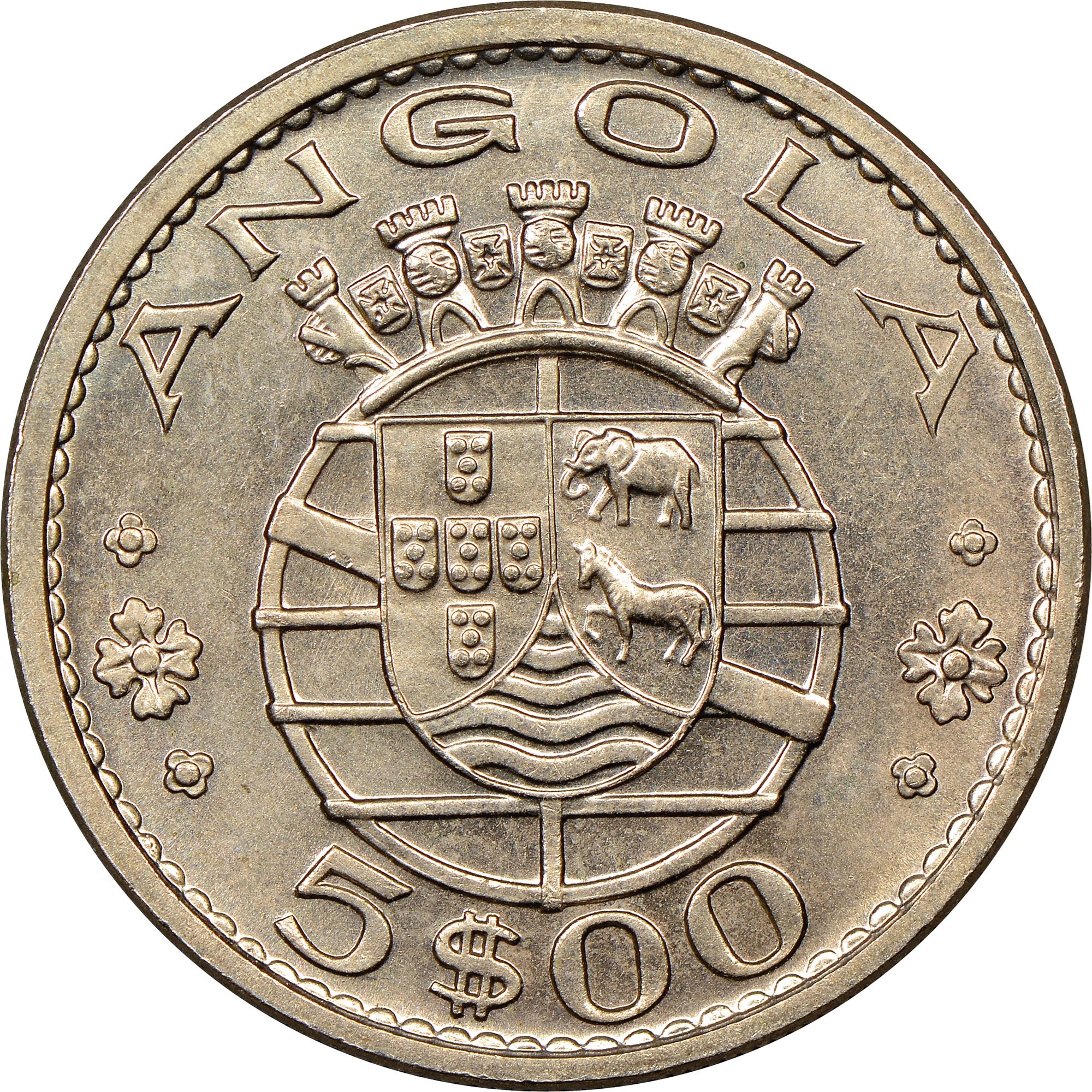Angola 5 Escudos KM Pr88 Prices & Values | NGC