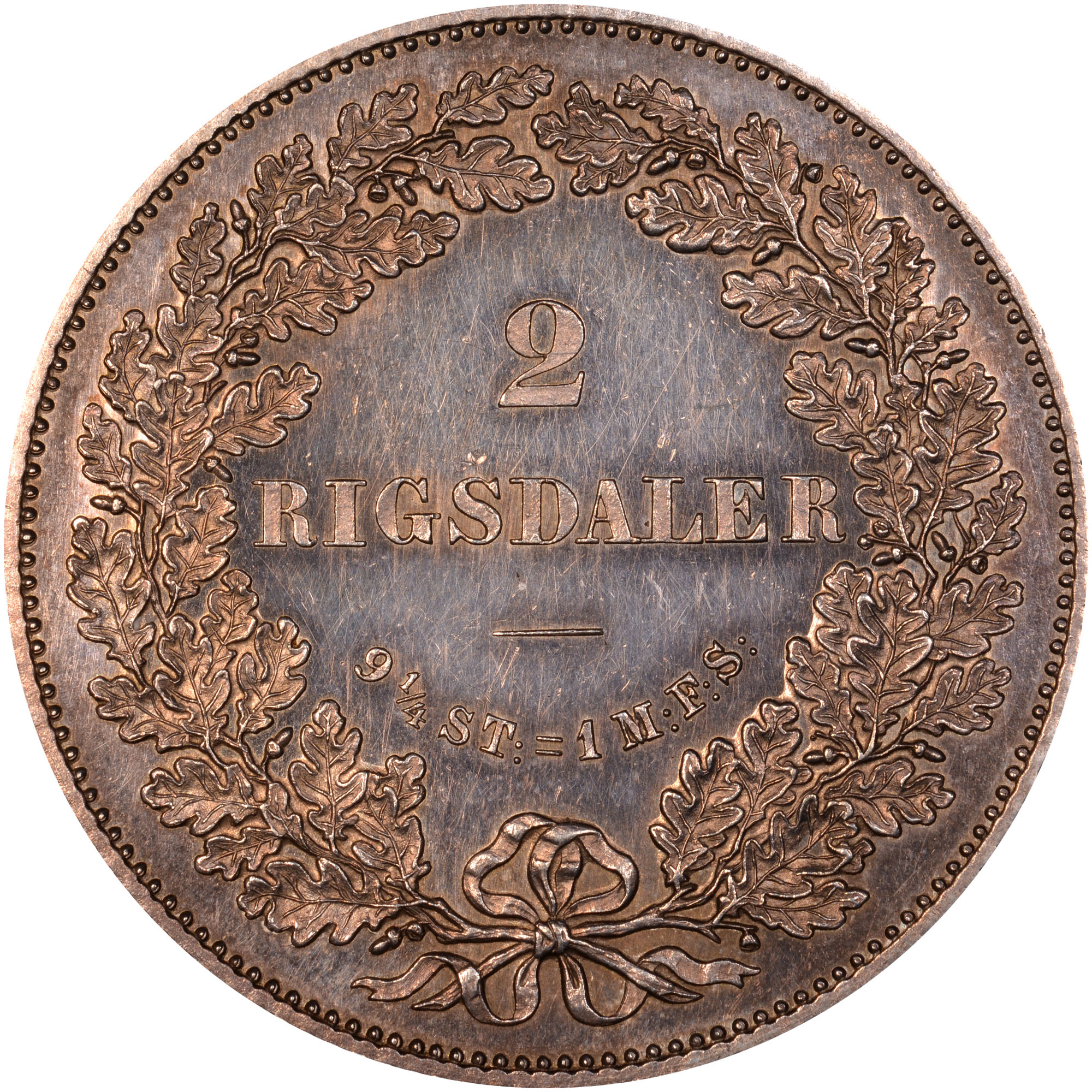 Denmark 2 Rigsdaler KM 772.1 Prices & Values | NGC