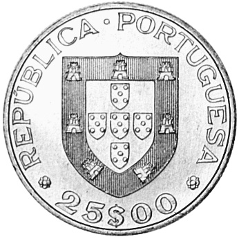 Portugal 25 Escudos KM 635 Prices & Values | NGC