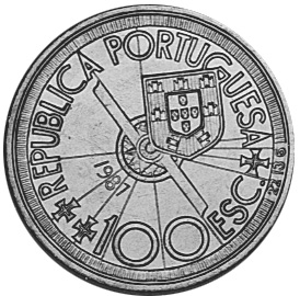 Portugal 100 Escudos KM 641 Prices & Values | NGC