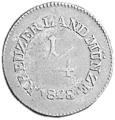 German States SAXE-MEININGEN 1/4 Kreuzer KM 120 Prices & Values | NGC