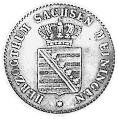 German States SAXE-MEININGEN 1/2 Kreuzer KM 162 Prices & Values | NGC