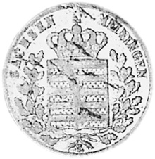 German States SAXE-MEININGEN 6 Kreuzer KM 134 Prices & Values | NGC