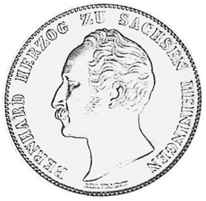 German States SAXE-MEININGEN 1/2 Gulden KM 154 Prices & Values | NGC