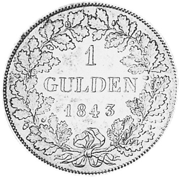 German States SAXE-MEININGEN Gulden KM 155 Prices & Values | NGC