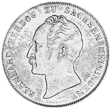 German States SAXE-MEININGEN Gulden KM 155 Prices & Values | NGC