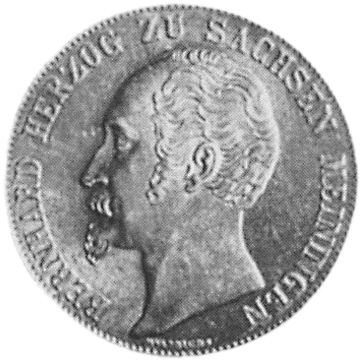 German States SAXE-MEININGEN Gulden KM 165 Prices & Values | NGC