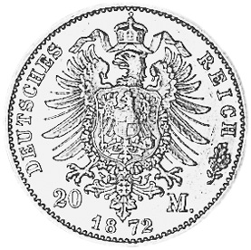 German States SAXE-MEININGEN 20 Mark KM 180 Prices & Values | NGC