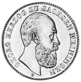 German States SAXE-MEININGEN 20 Mark KM 185 Prices & Values | NGC