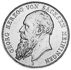 German States SAXE-MEININGEN 20 Mark KM 186 Prices & Values | NGC