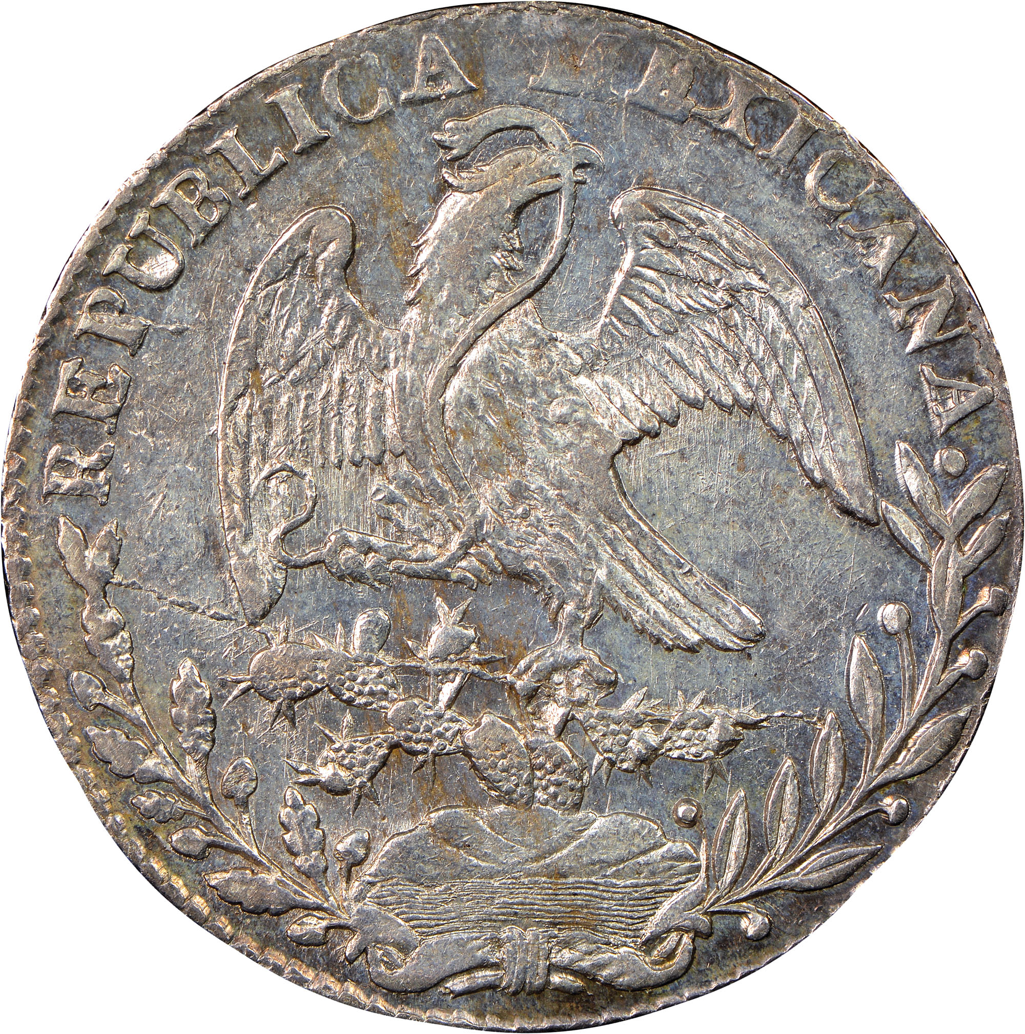 Mexico FIRST REPUBLIC 8 Reales KM 377.4 Prices & Values | NGC