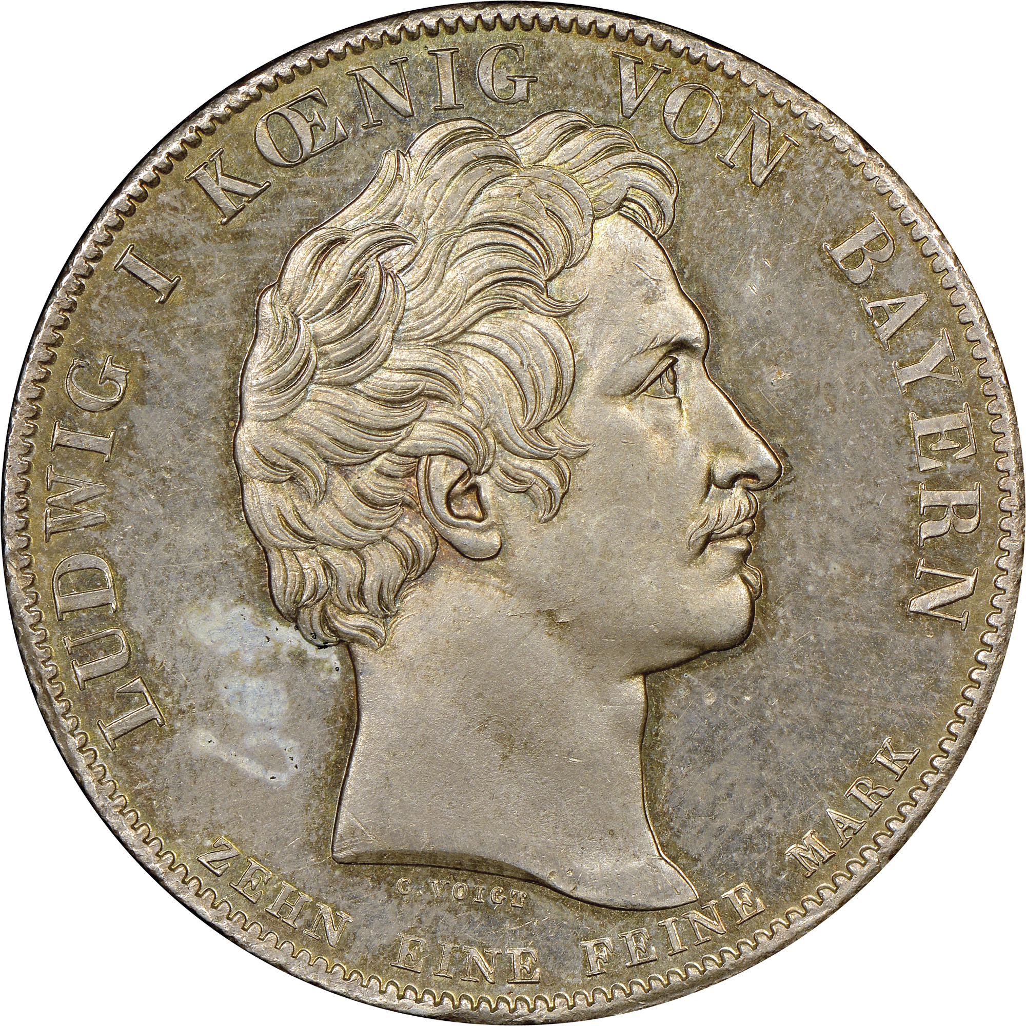 German States BAVARIA Thaler KM A765 Prices & Values | NGC