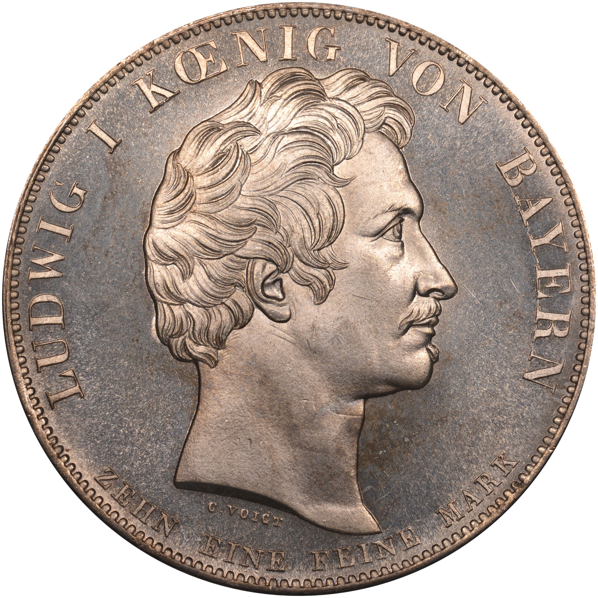 German States BAVARIA Thaler KM 782 Prices & Values | NGC