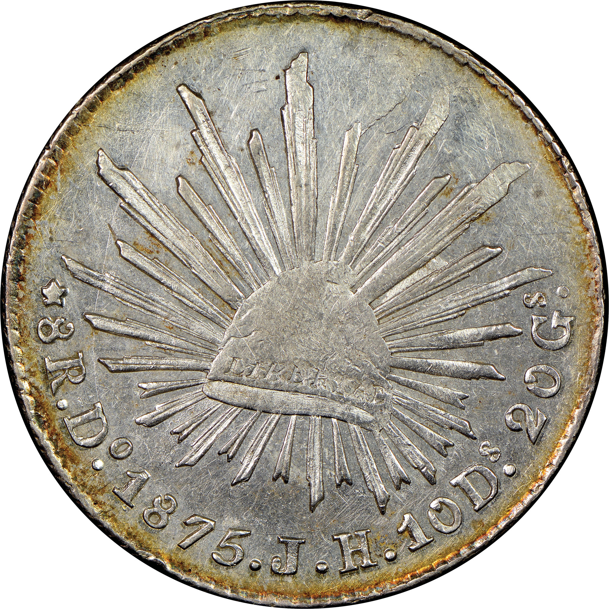 Mexico FIRST REPUBLIC 8 Reales KM 377.4 Prices & Values | NGC