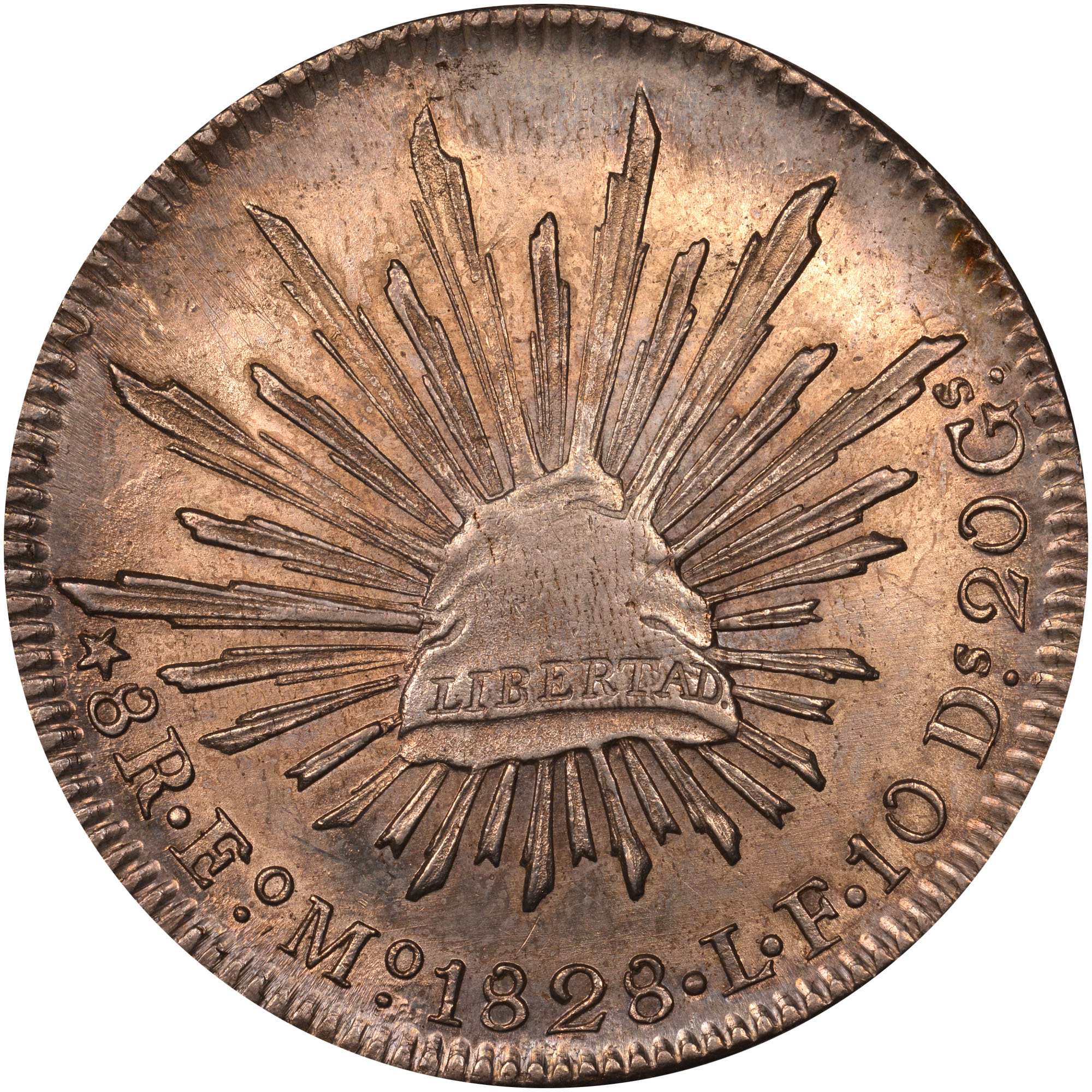 Mexico FIRST REPUBLIC 8 Reales KM 377.5 Prices & Values | NGC