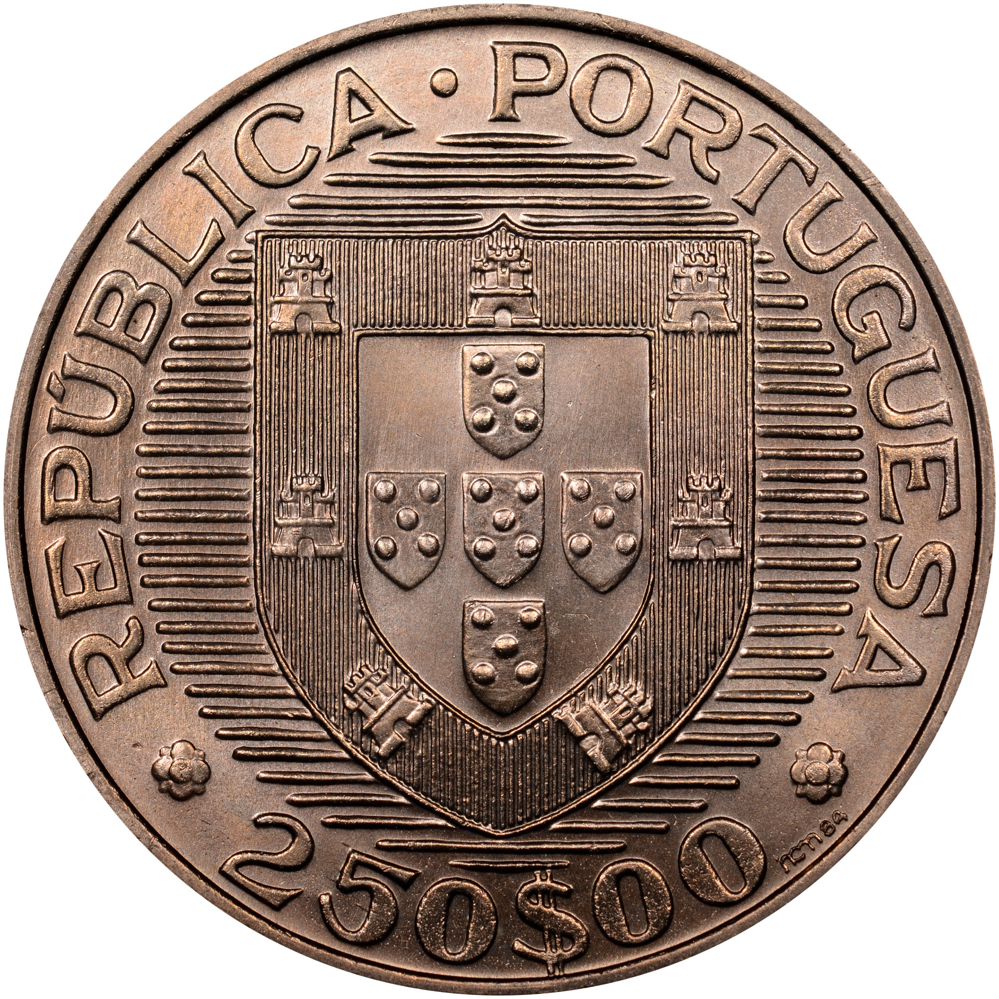 Portugal 250 Escudos KM 626 Prices & Values | NGC