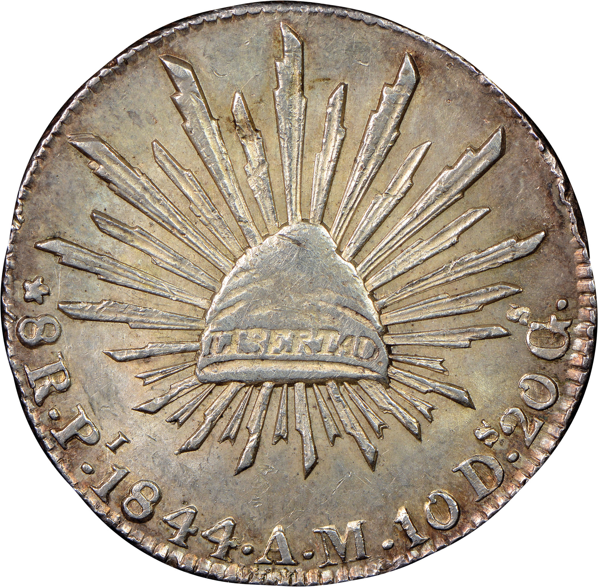 Mexico FIRST REPUBLIC 8 Reales KM 377.12 Prices & Values | NGC