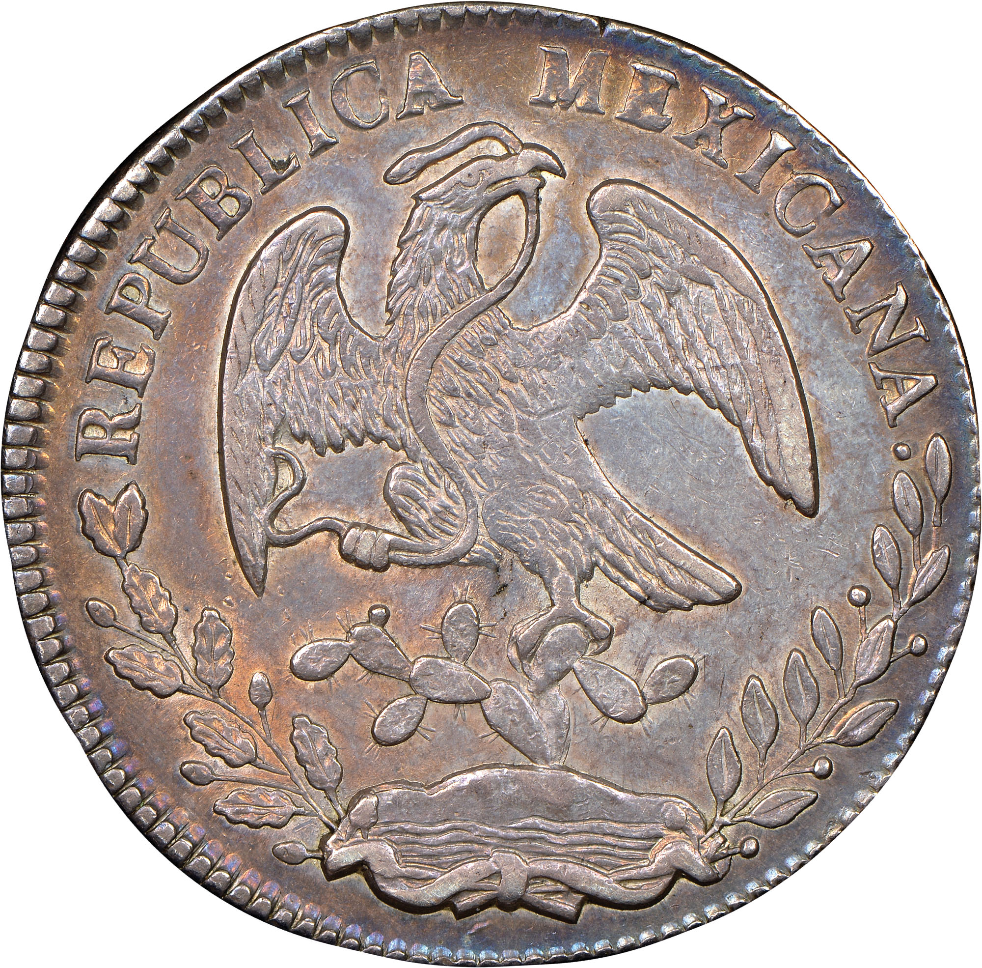 Mexico FIRST REPUBLIC 8 Reales KM 377.12 Prices & Values | NGC