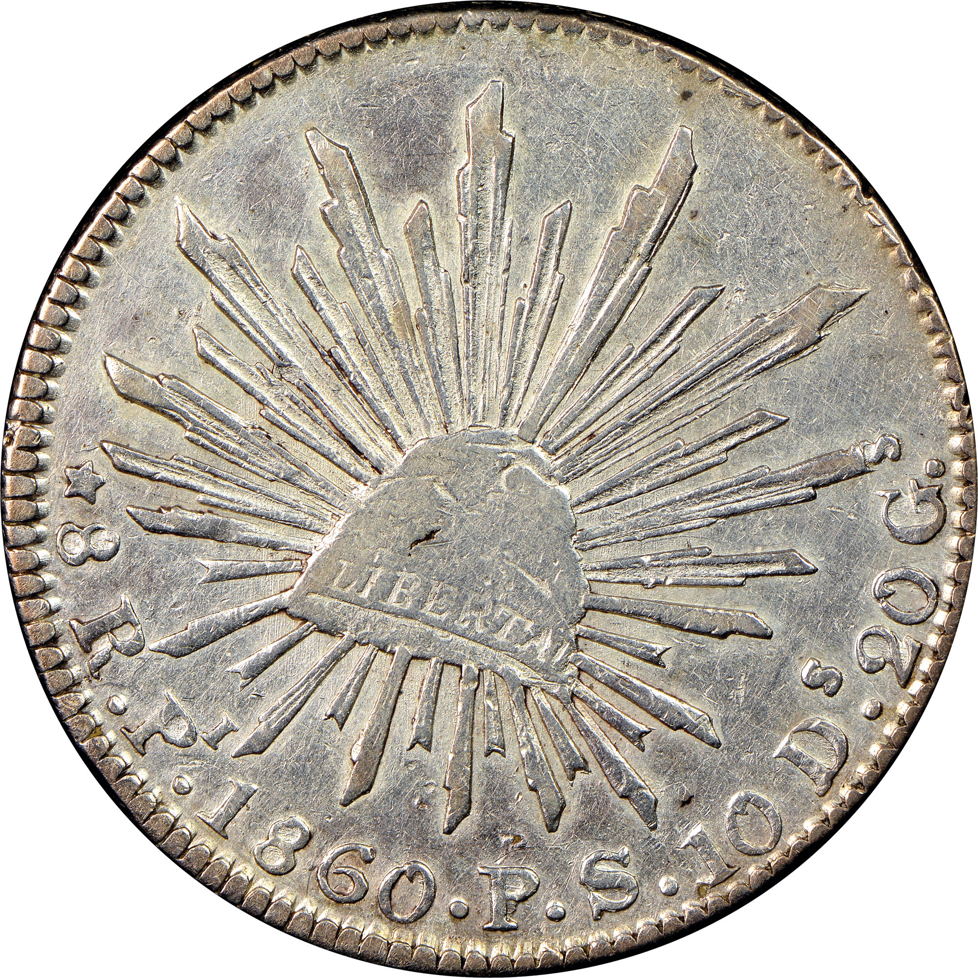 Mexico FIRST REPUBLIC 8 Reales KM 377.12 Prices & Values | NGC