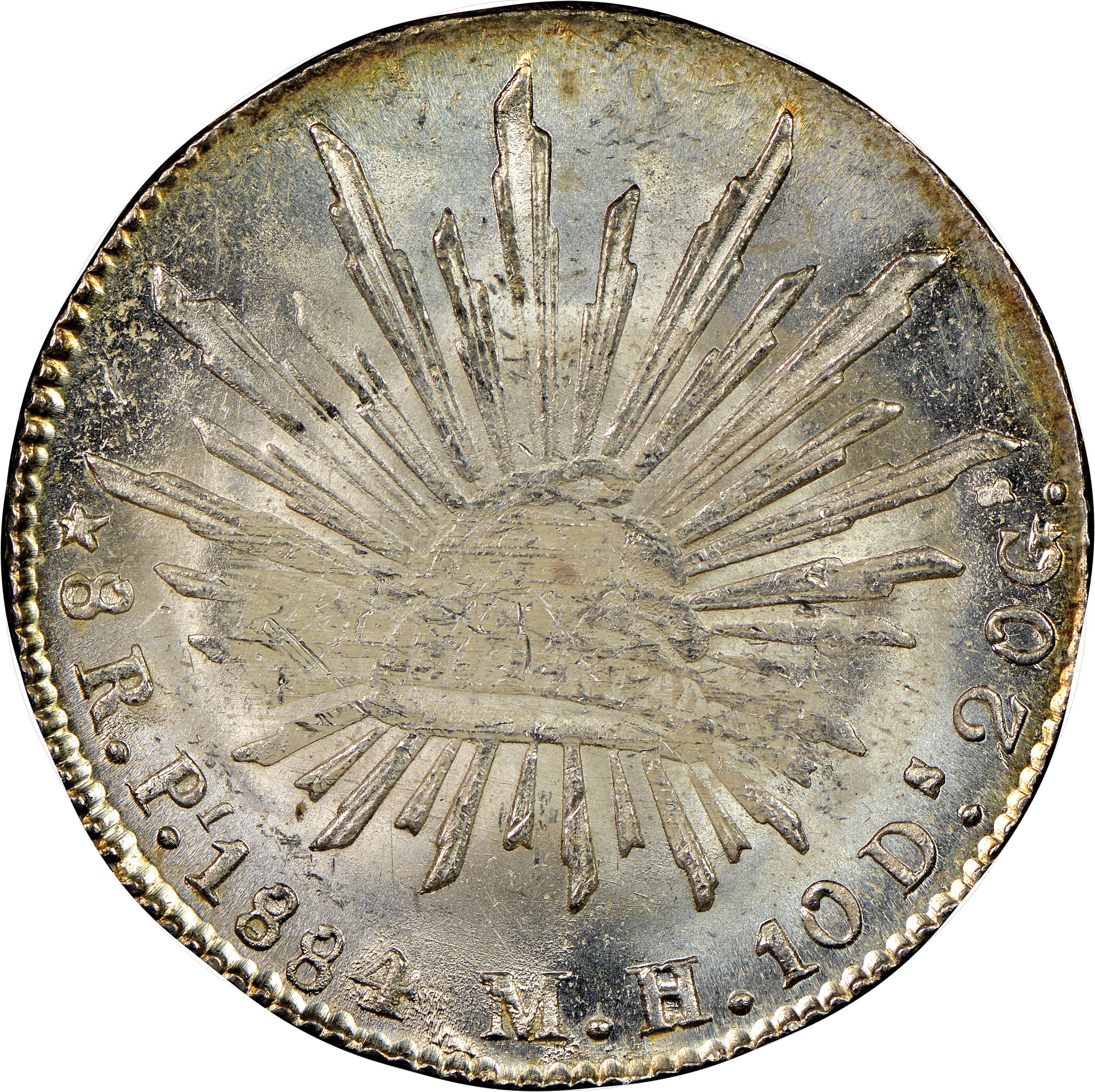 Mexico FIRST REPUBLIC 8 Reales KM 377.12 Prices & Values | NGC