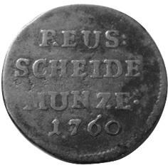 German States REUSS-LOBENSTEIN Pfennig KM 6 Prices & Values | NGC