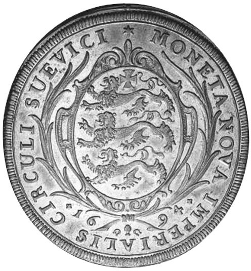 German States SWABIAN CIRCLE Thaler KM 1 Prices & Values | NGC