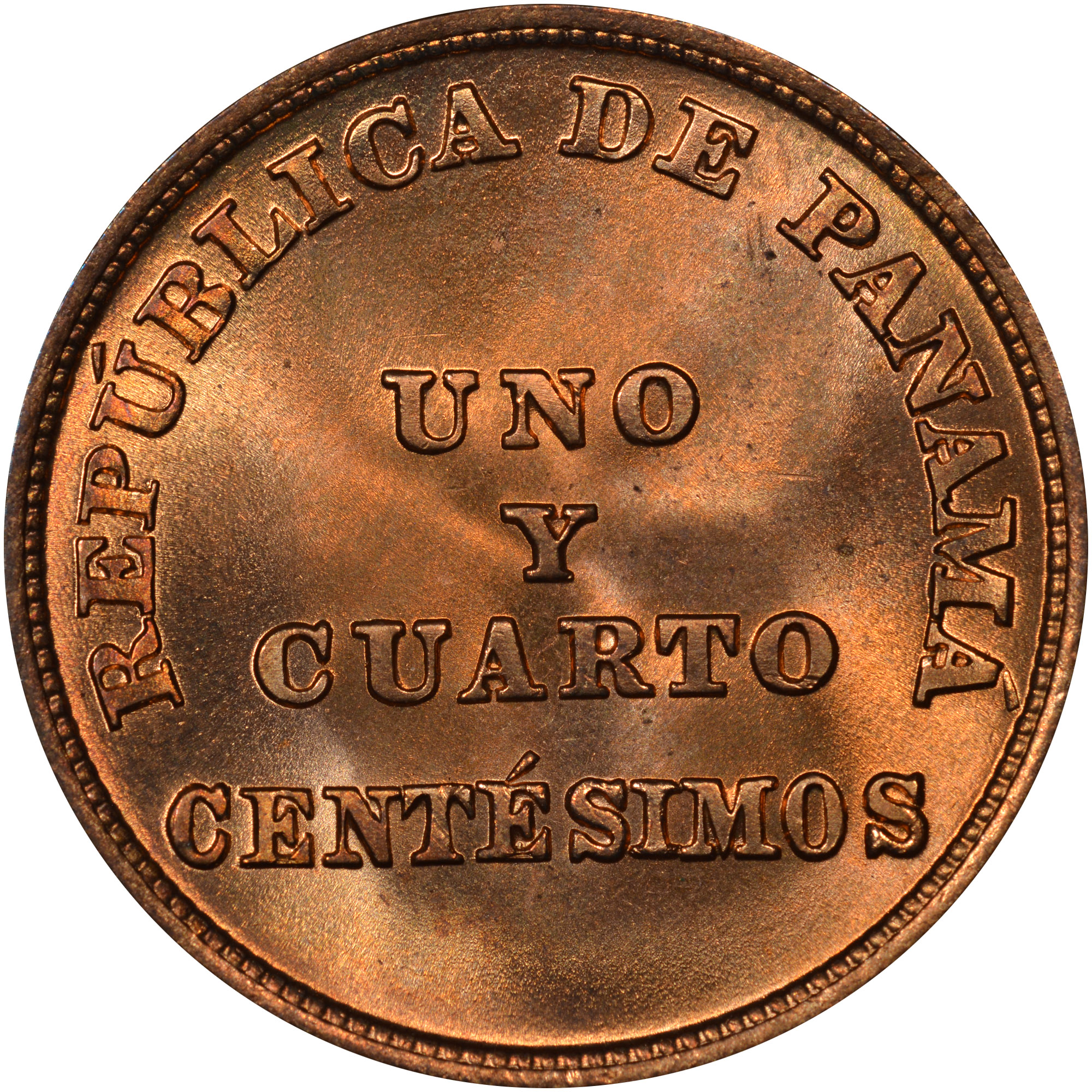 Panama 1-1/4 Centesimos KM 15 Prices & Values | NGC