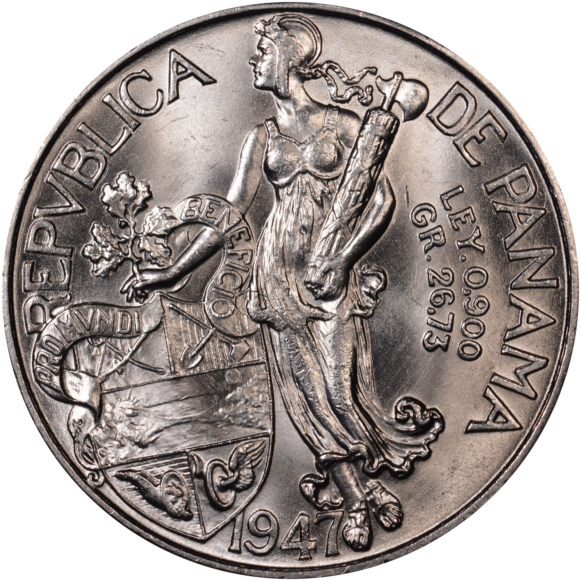 1931-1947 Panama Balboa KM 13 Prices & Values | NGC