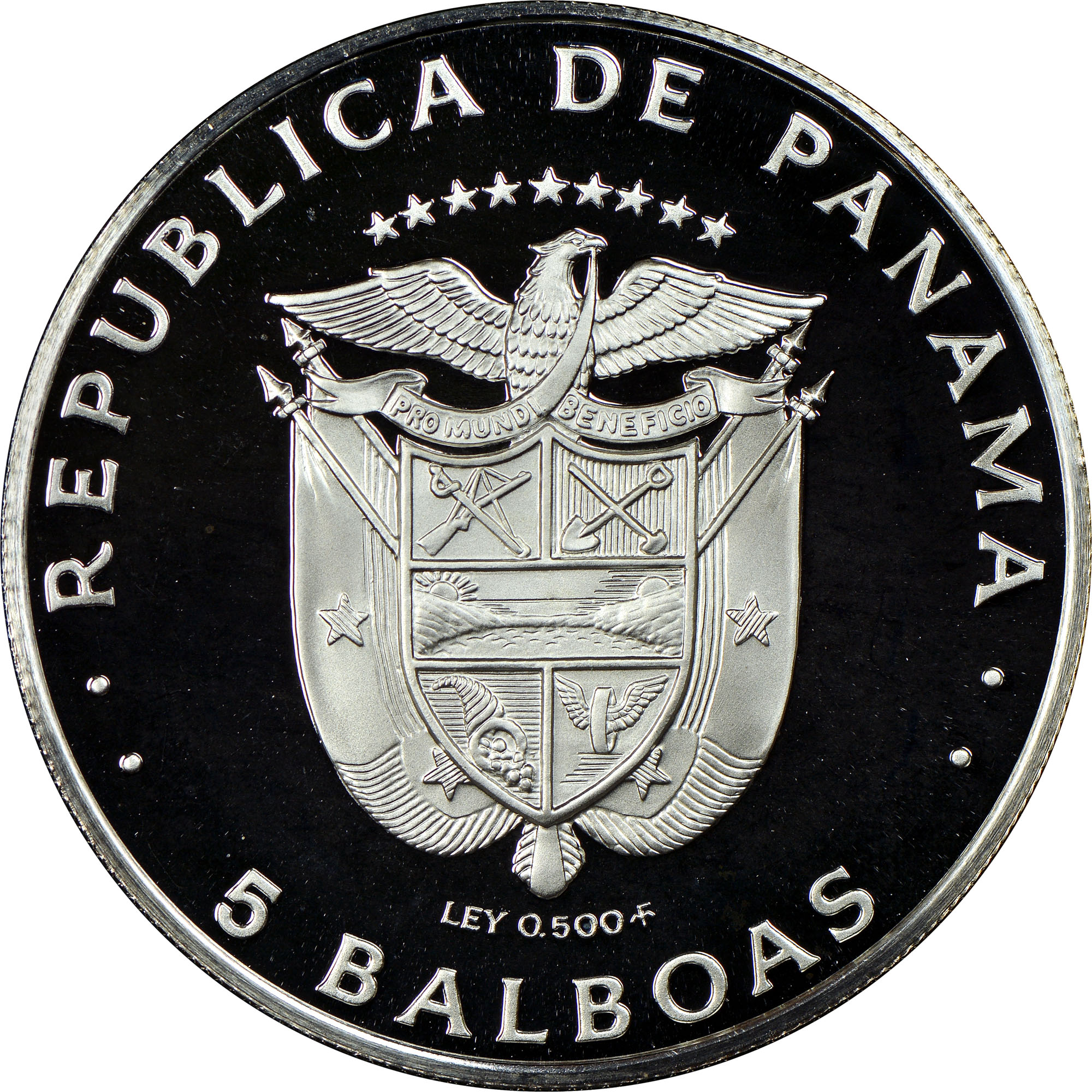 Panama 5 Balboas KM 40.1b Prices & Values | NGC
