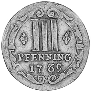 German States MUNSTER 3 Pfenning KM 430 Prices & Values | NGC