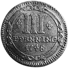 German States MUNSTER 3 Pfenning KM 430 Prices & Values | NGC