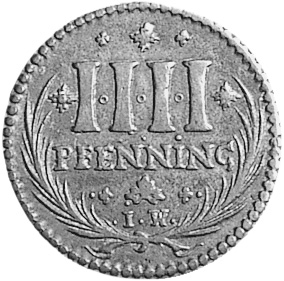German States OSNABRUCK 4 Pfennig KM 184 Prices & Values | NGC