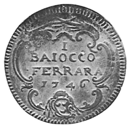Italian States PAPAL STATES-FERRARA Baiocco KM 138 Prices & Values | N