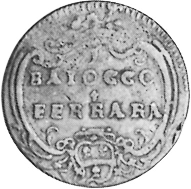 Italian States PAPAL STATES-FERRARA Baiocco KM 151 Prices & Values | N