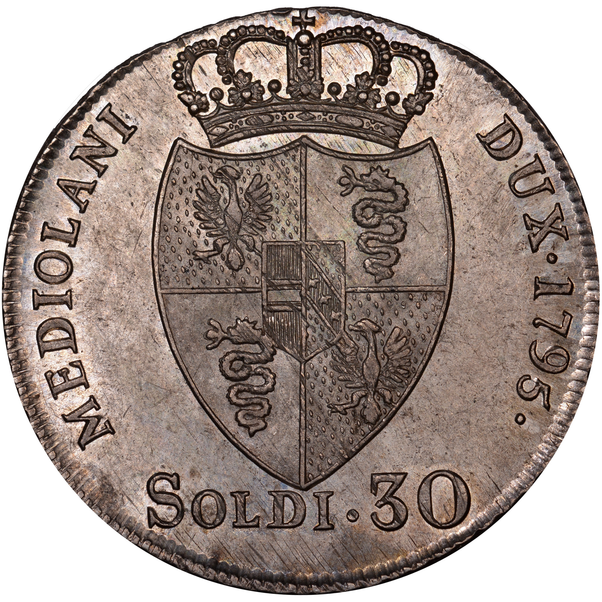 Italian States MILAN 30 Soldi KM 244 Prices & Values | NGC