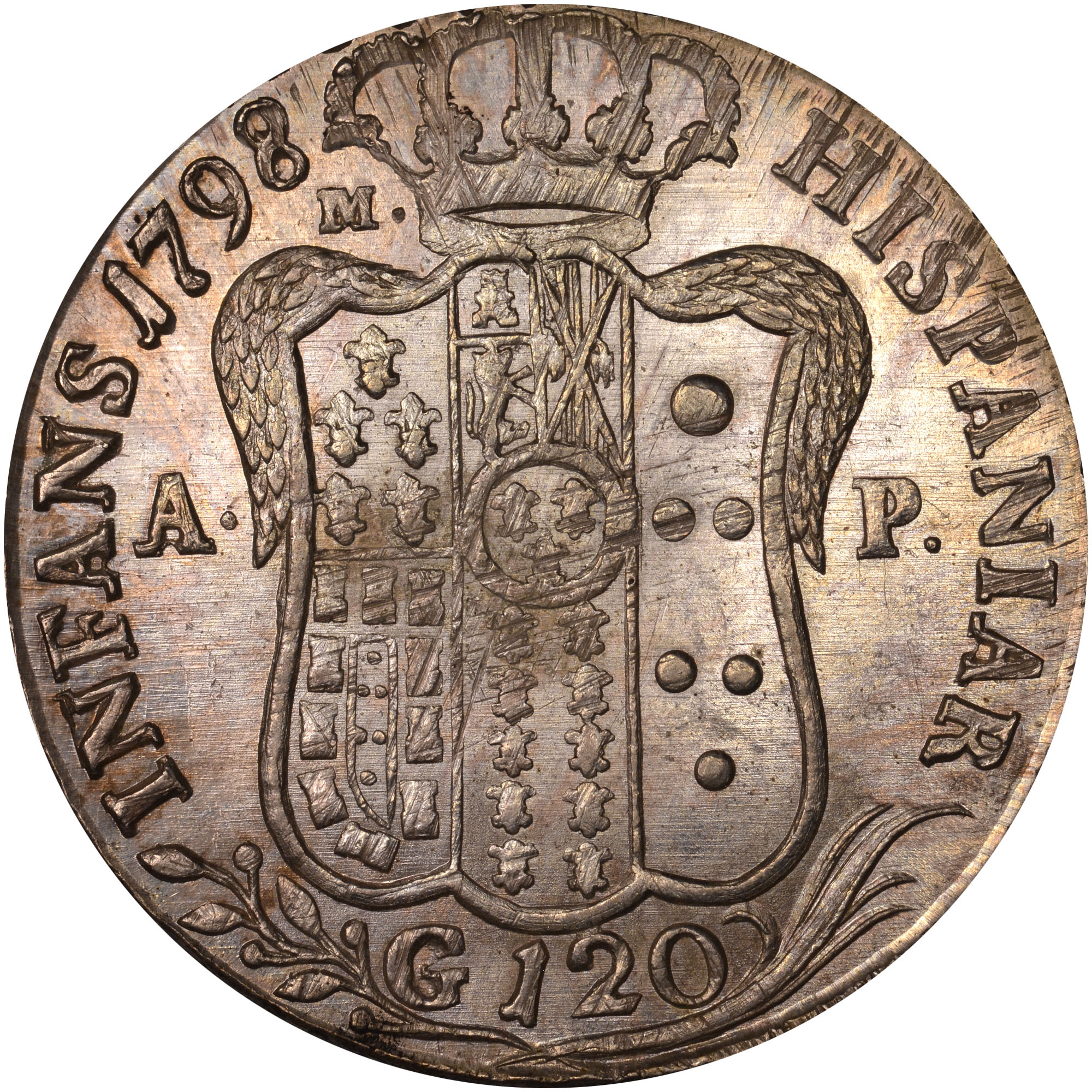 Italian States NAPLES 120 Grana KM 215 Prices & Values | NGC