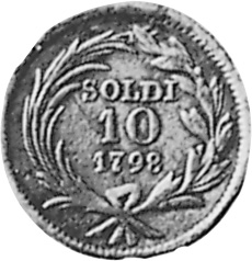 Italian States GENOA 10 Soldi KM 261 Prices & Values | NGC