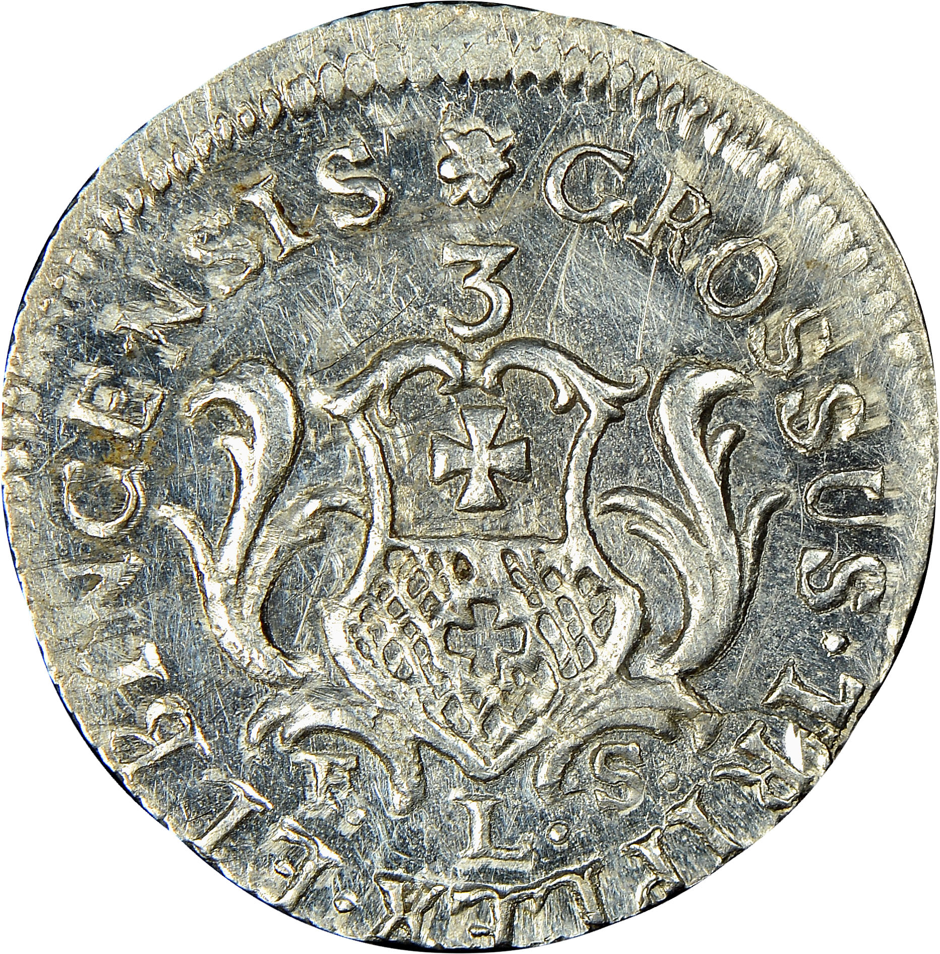 Poland ELBING 3 Grosze KM 109 Prices & Values | NGC