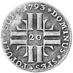 Swiss Cantons LUZERN 20 Kreuzer KM 83 Prices & Values | NGC