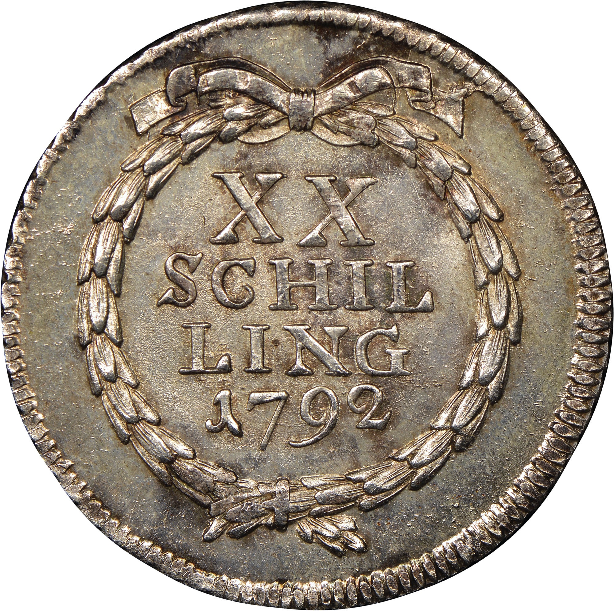 Swiss Cantons ZURICH (Swiss Cantons) 20 Schillings KM 173 Prices & Val