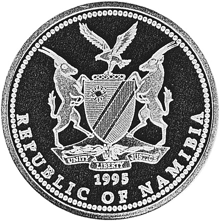 Namibia 10 Dollars KM 10 Prices & Values | NGC