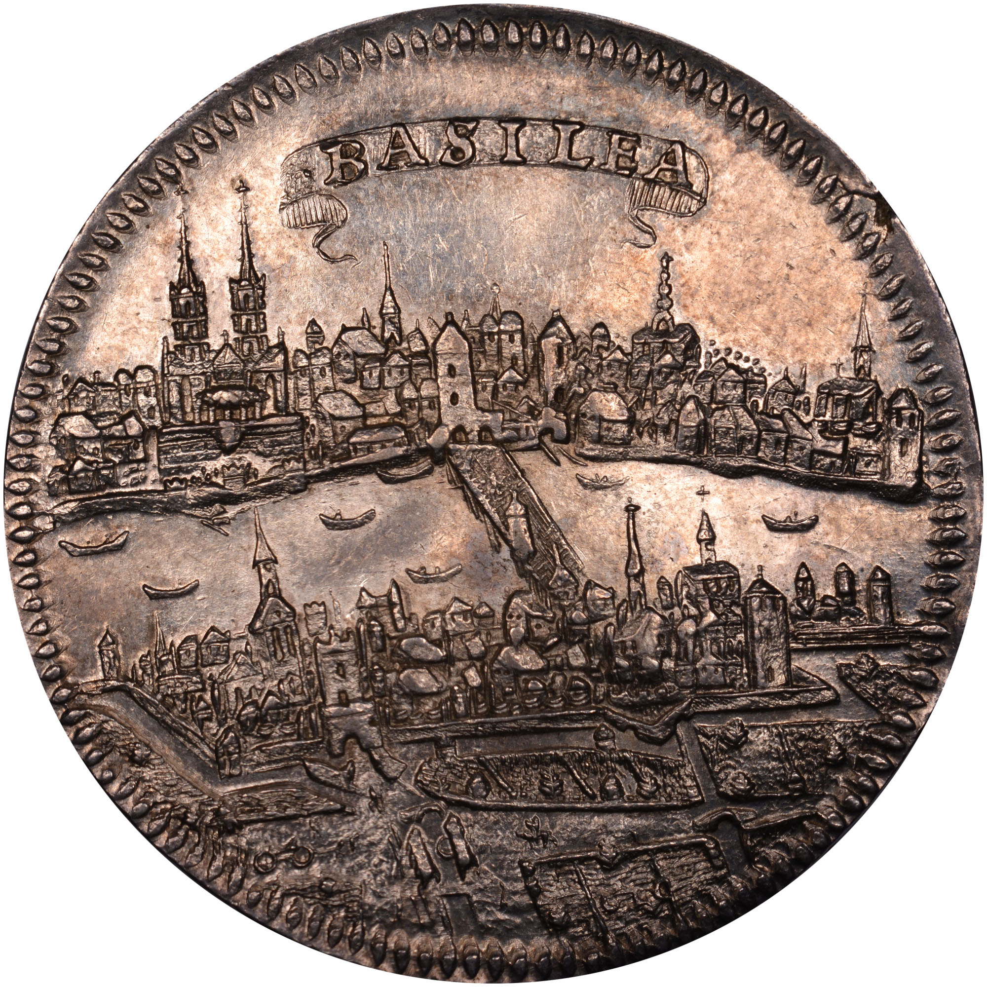 Swiss Cantons BASEL Thaler KM 127 Prices & Values | NGC